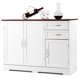 Gymax Buffet Storage Cabinet Console Table Kitchen Sideboardd Home ...