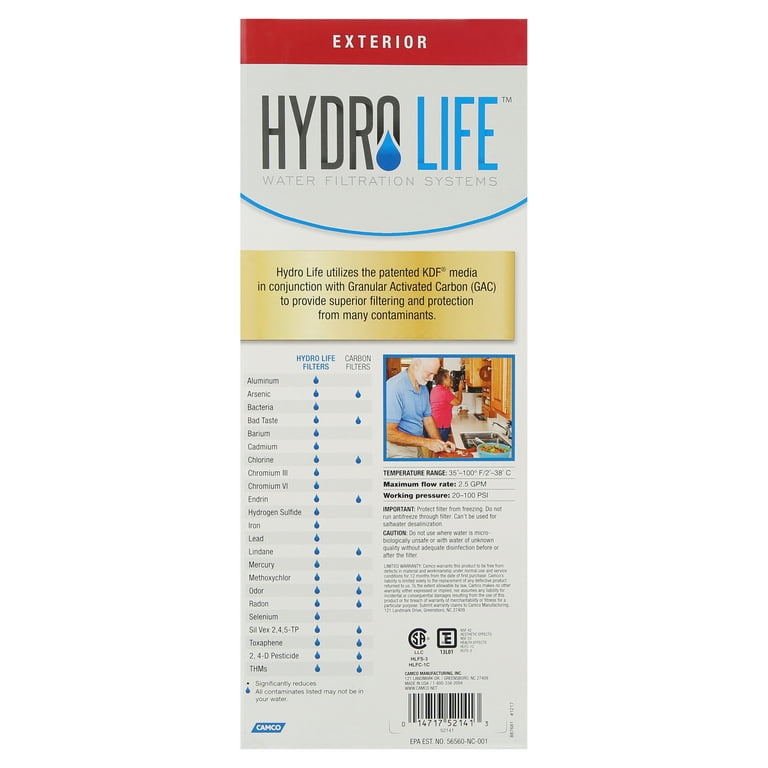 Hydro Life Water Filter
