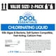 Pool Essentials Chlorinating Liquid for Swimming Pools, 2-Pack ...