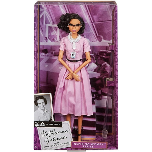 Muñeca Barbie Signature MATTEL Inspiring Women Katherine Johnson ...
