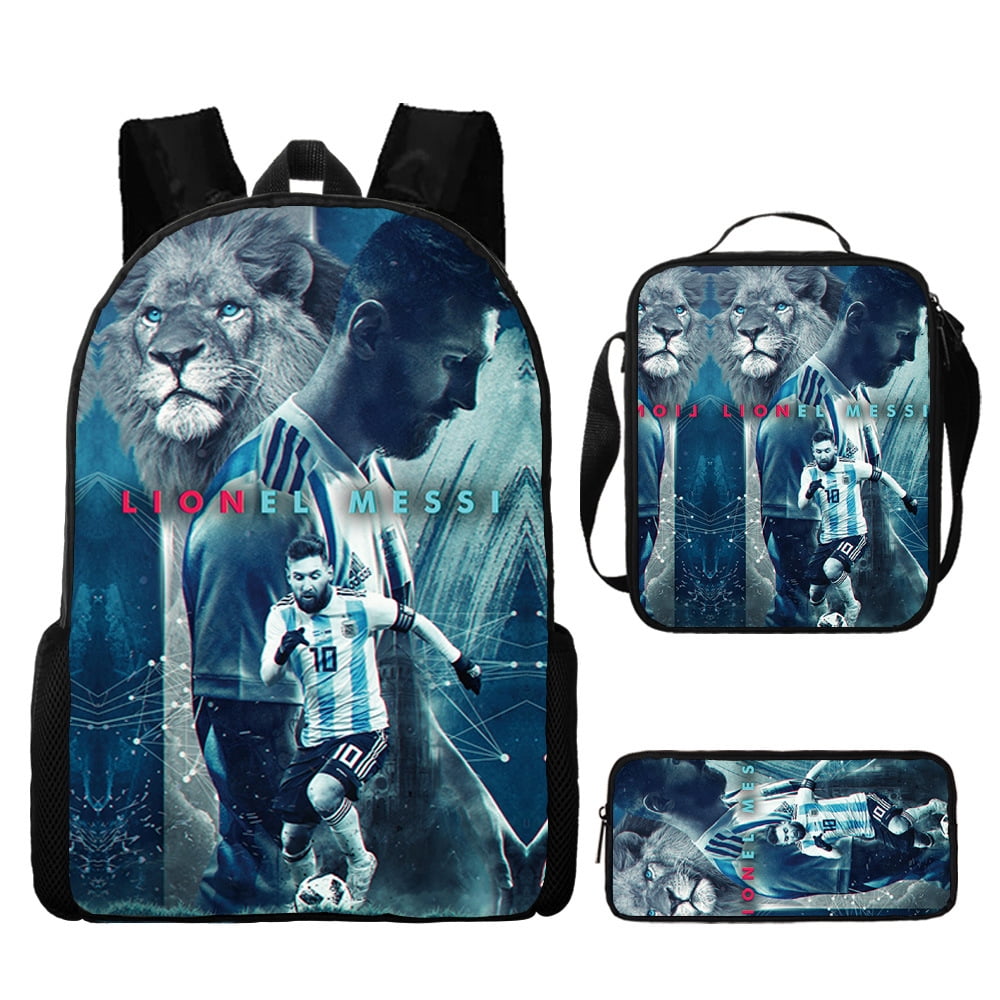 Click here for Lubai Commerce Lionel Messi Football Backpack Scho... prices