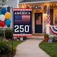 250 Years America Anniversary Garden Flag, 250 American flag Patriotic ...