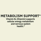 Spring Valley Vitamin B1 Supplement Tablets for Metabolism Support, 250 ...