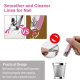 PAFASON Ultra Sharp Nail Clipper Set, 2 Pack Fingernail and Toenail ...