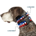 Mopar Pet Collar, Dog Collar Plastic Buckle, Chrysler Mopar Logo Repeat ...