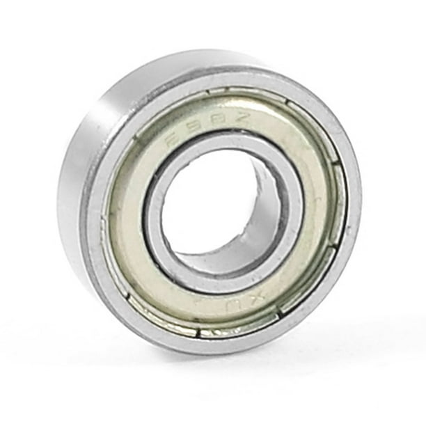 19mm x 8mm x 6mm 698Z Double Shields Deep Groove Ball Bearing - Walmart ...