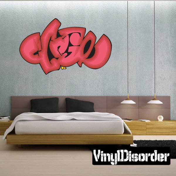 Graffiti Wall Decal - Vinyl Sticker - Car Sticker - Die Cut Sticker ...