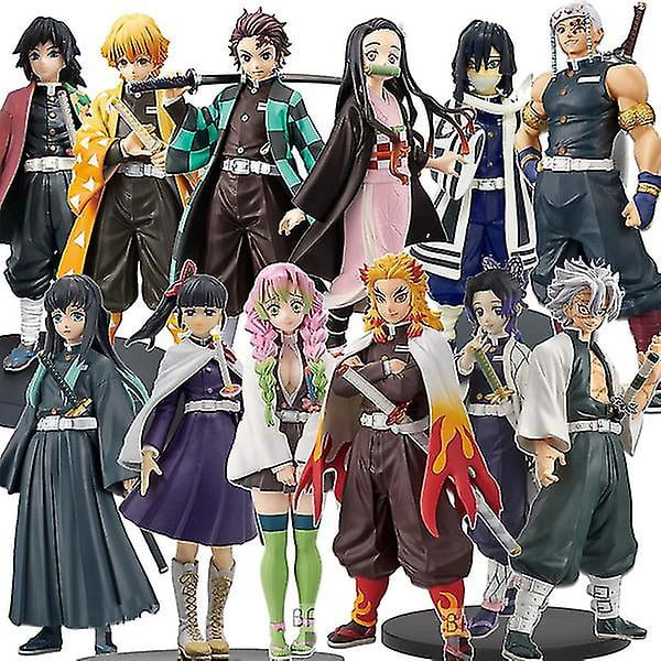 Anime Demon Slayer Kimetsu No Yaiba Pvc Figures Toys Anime Figure Toys ...