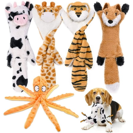 Dog Toys ti - 5 Packs Puppy Toys, Thick ric Dog Toy Pack for Small Dogs ...