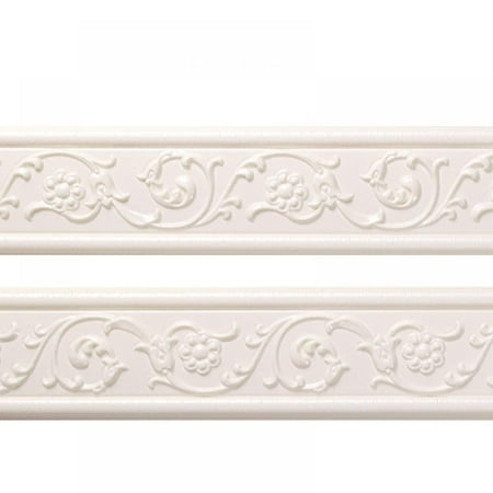 Sonbest 27 Inch Wallpaper Border Peel and Stick Wall Mirror Borders 3D ...