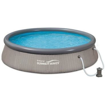 Summer Waves® 15ft Quick Set® Ring Pool with 600 GPH Filter Pump ...