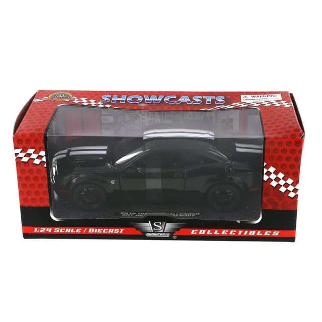 Diecast Car w/Display Case - 2018 Dodge Challenger SRT Hellcat Widebody ...