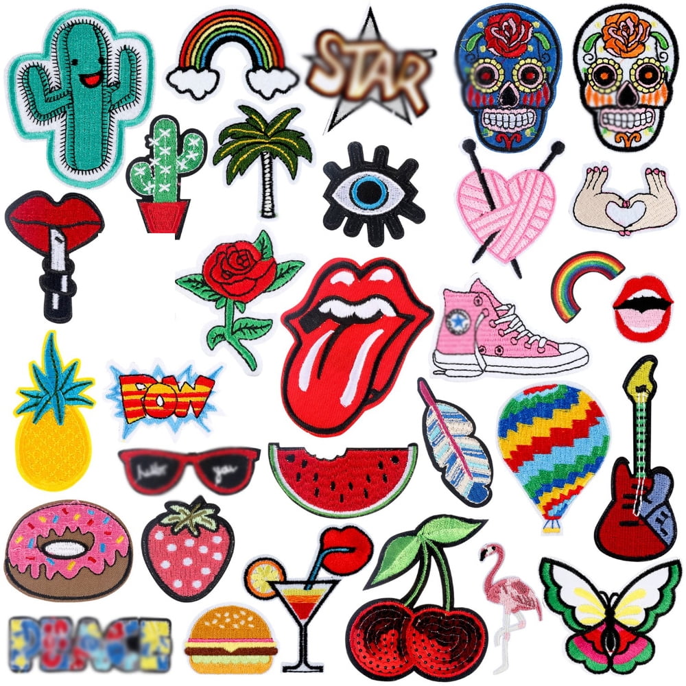 Click here for Reiche Iron-On Patches  32 Pieces Patch Stickers... prices