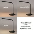 Lorell 2-in-1 LED Desktop Lamp, Black - Walmart.com