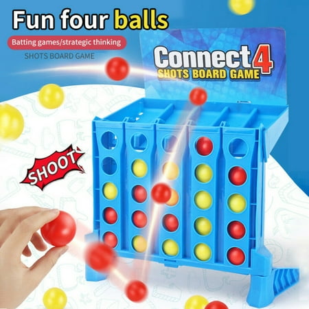 Connect 4 Board Game Toy Kids Parent Family Interactive Toys Shooting ...