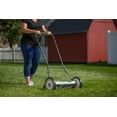 American Lawn Mower 1815-18 18-inch 5-Blade Walk Behind Manual Lawn ...