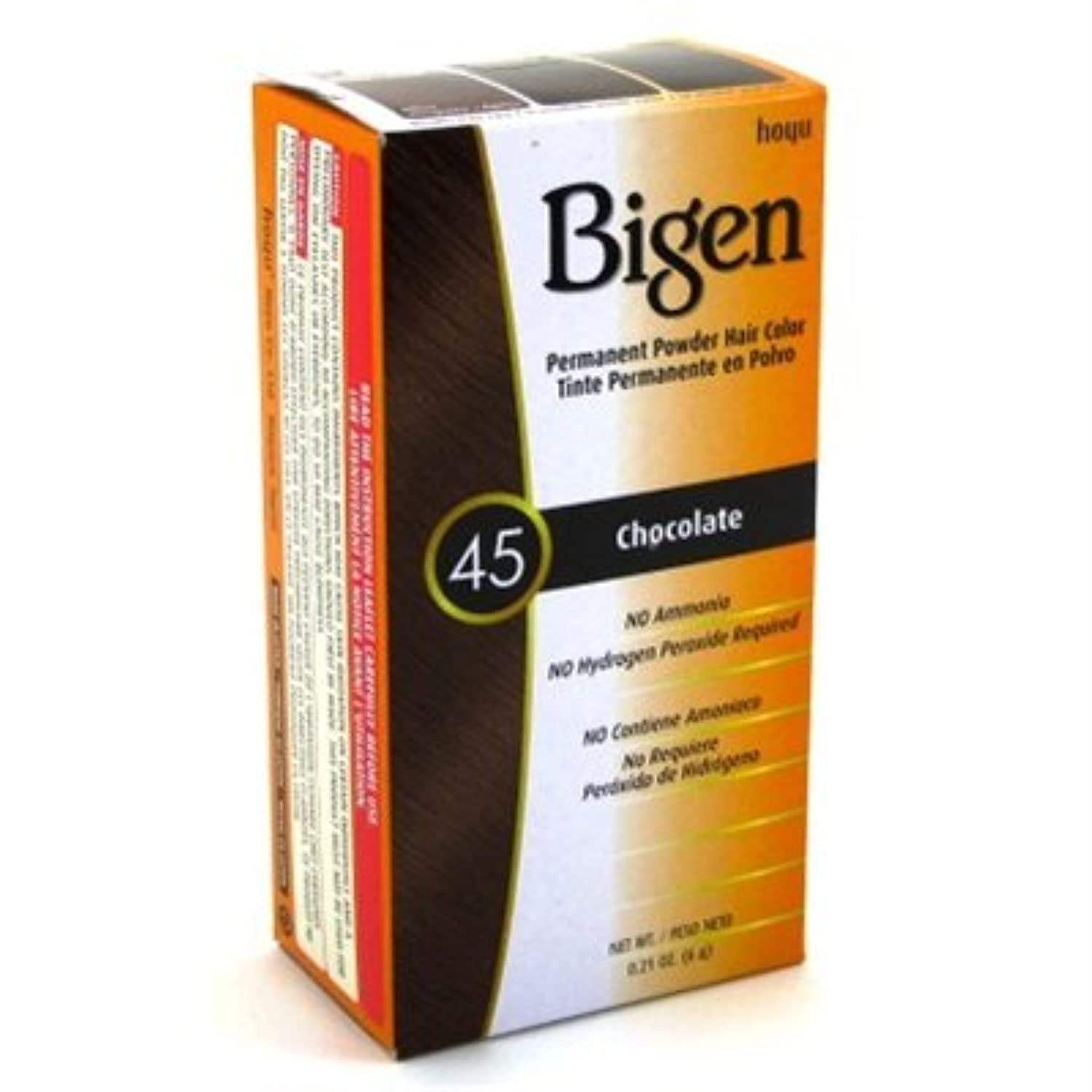 Click here for Bigen Permanent Powder #45 Chocolate prices