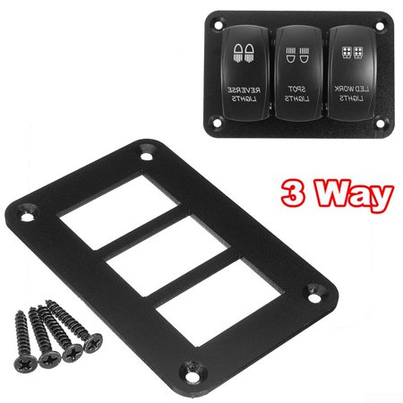 Aluminum 3Gang Standard CarlingARB Rocker Switch Dash Mount Holder ...