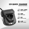 DNA Motoring TOOLS-00180 Base Type Lithium Ion Battery Quick Charger ...