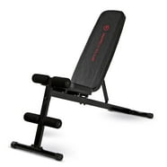 Weider Legacy Adjustable Bench with 14 Positions, 410 Lb. Weight Limit ...
