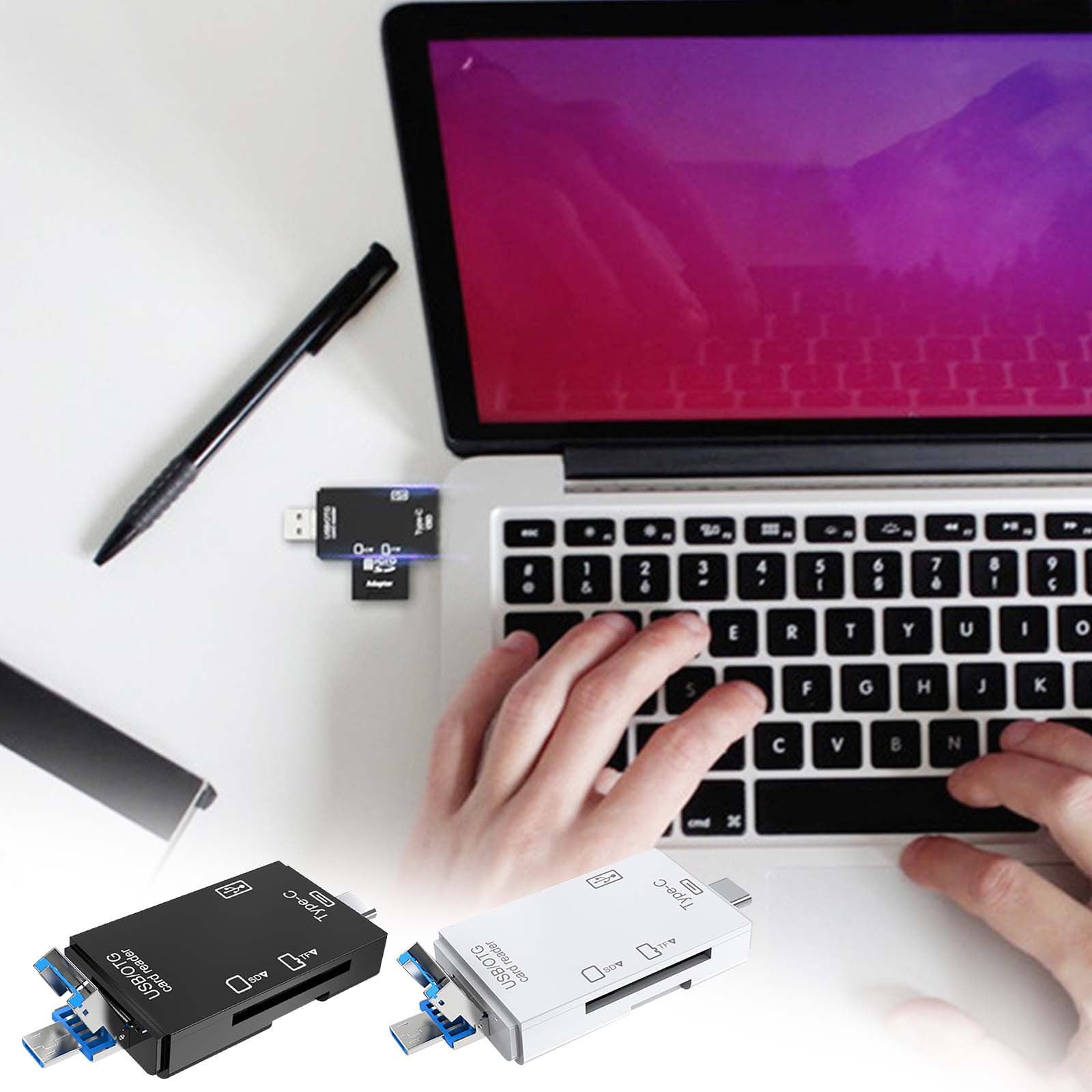 Click here for Savings Oefntac Card Reader 6-In-1 Type-C Usb Card... prices