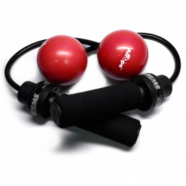 Power Systems Airope Pro Medium Resistance Weighted Rubber Jump Rope ...