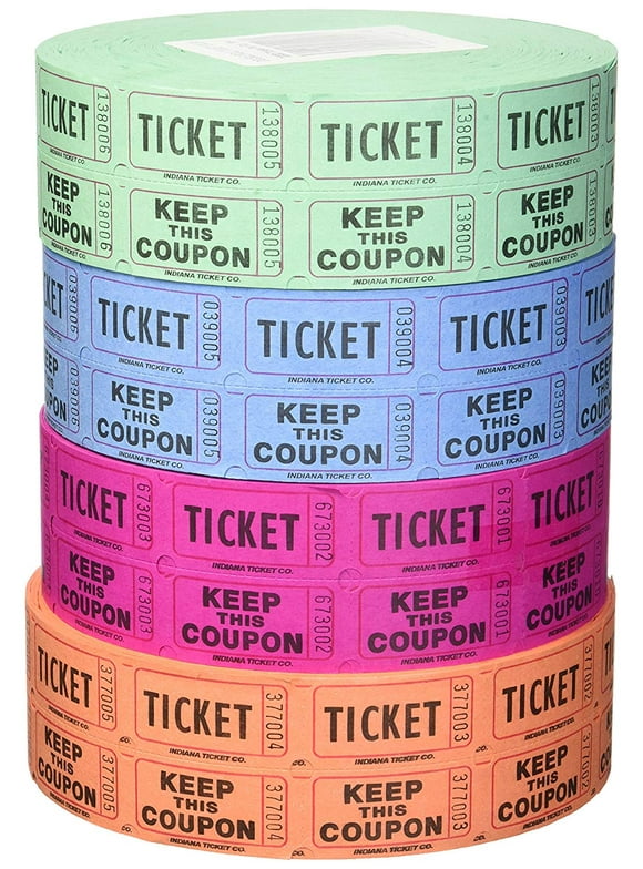 Stickers and Raffle Tickets in Retail Essentials - Walmart.com