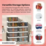 Free Shipping! Wondersome 8.5-Gallon Stackable Storage Bin, Easy Access ...