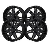 17" Black Gauntlet 237/238 Wheel by Ultra Wheel 237-7983B - Walmart.com