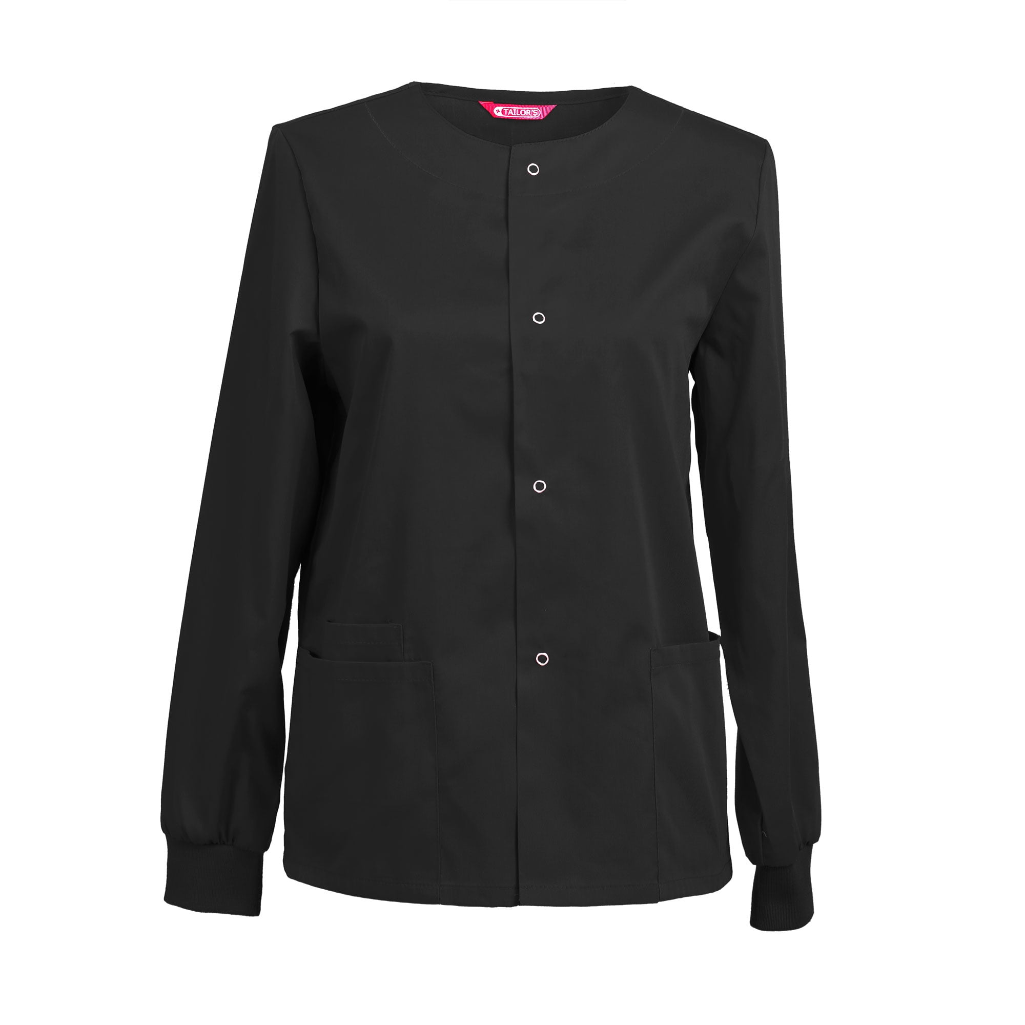 Click here for Tailors Womens Scrub Jacket Workwear Snap Front Wa... prices