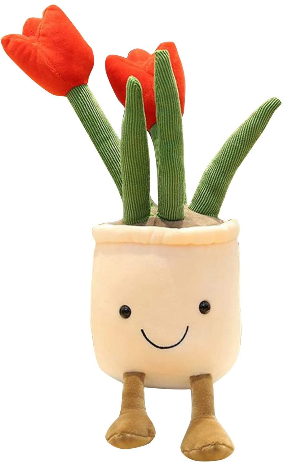 Stuffed Plant Toys for Kids, Flower Stuffed Soft Plush Toy, Simulation ...