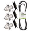 8TEN Spindle Blade Belt Kit for Cub Cadet MTD Troy Bilt TB2350 ...