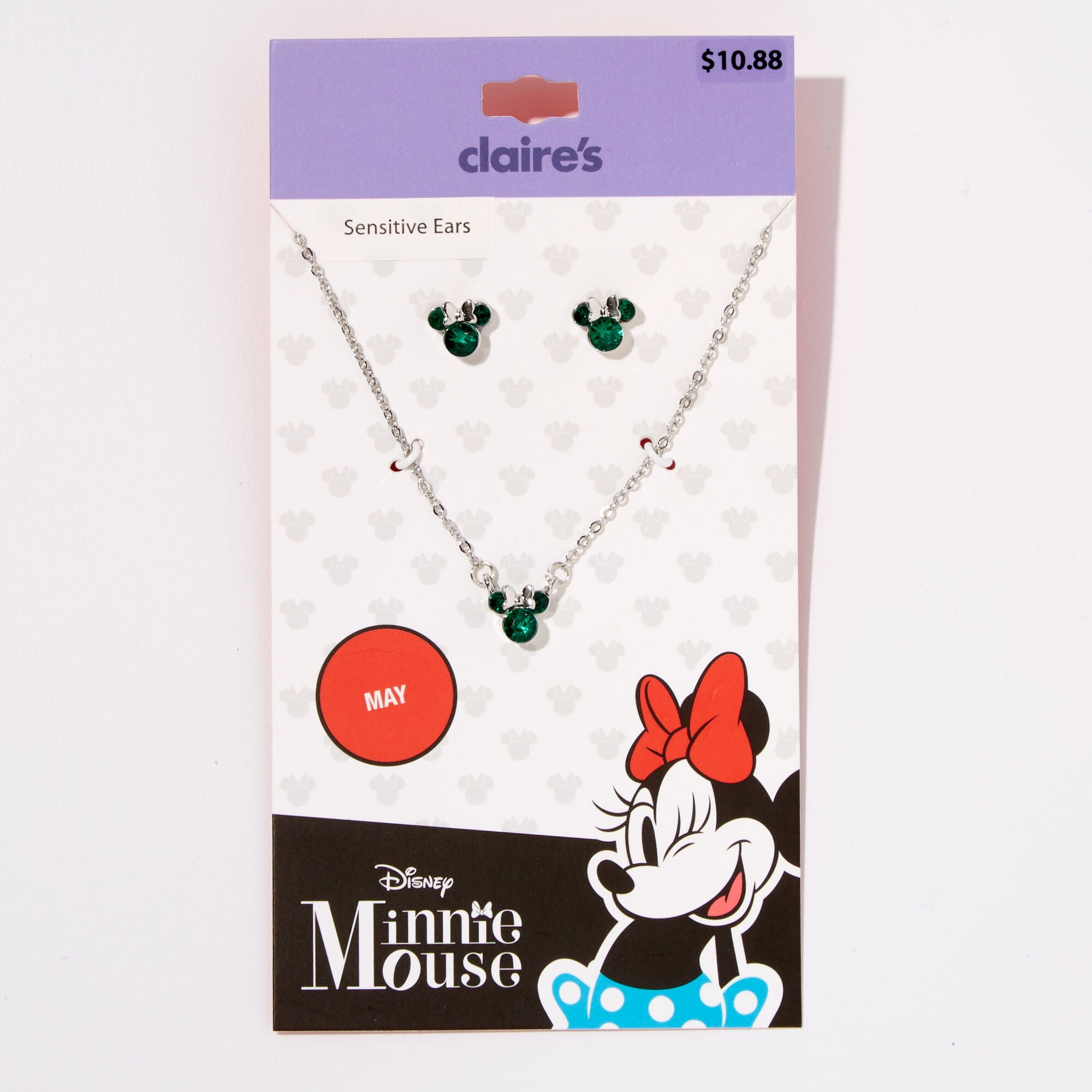 Click here for Claires Disney License Minni Mouse Gemstone Neckla... prices