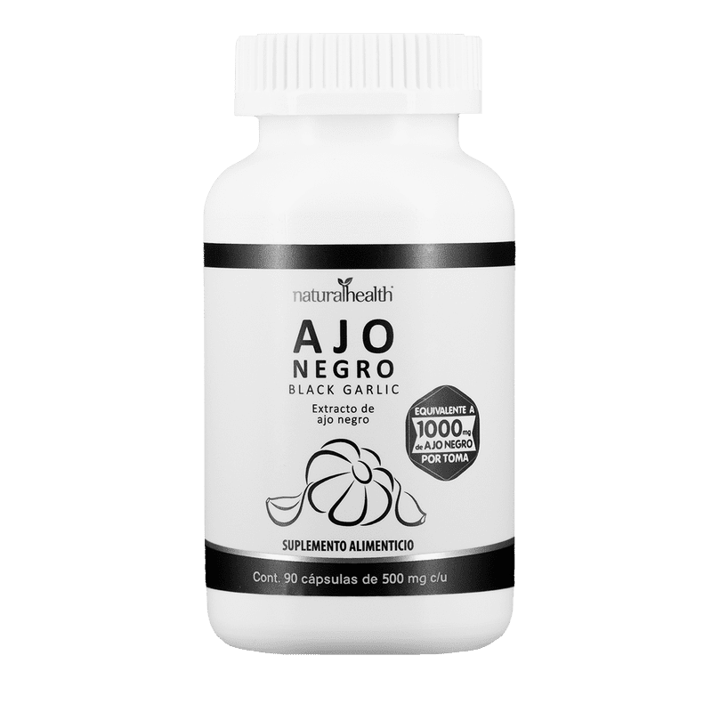 Ajo Negro Natural Health 90 Cápsulas | Walmart en línea