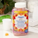 Equate Kids Multivitamin Gummies for General Health, Natural Fruit, 300 ...