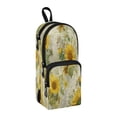 Backpack Pencil Case, 3 Compartment Large Capacity Oxford Fabric Pencil ...