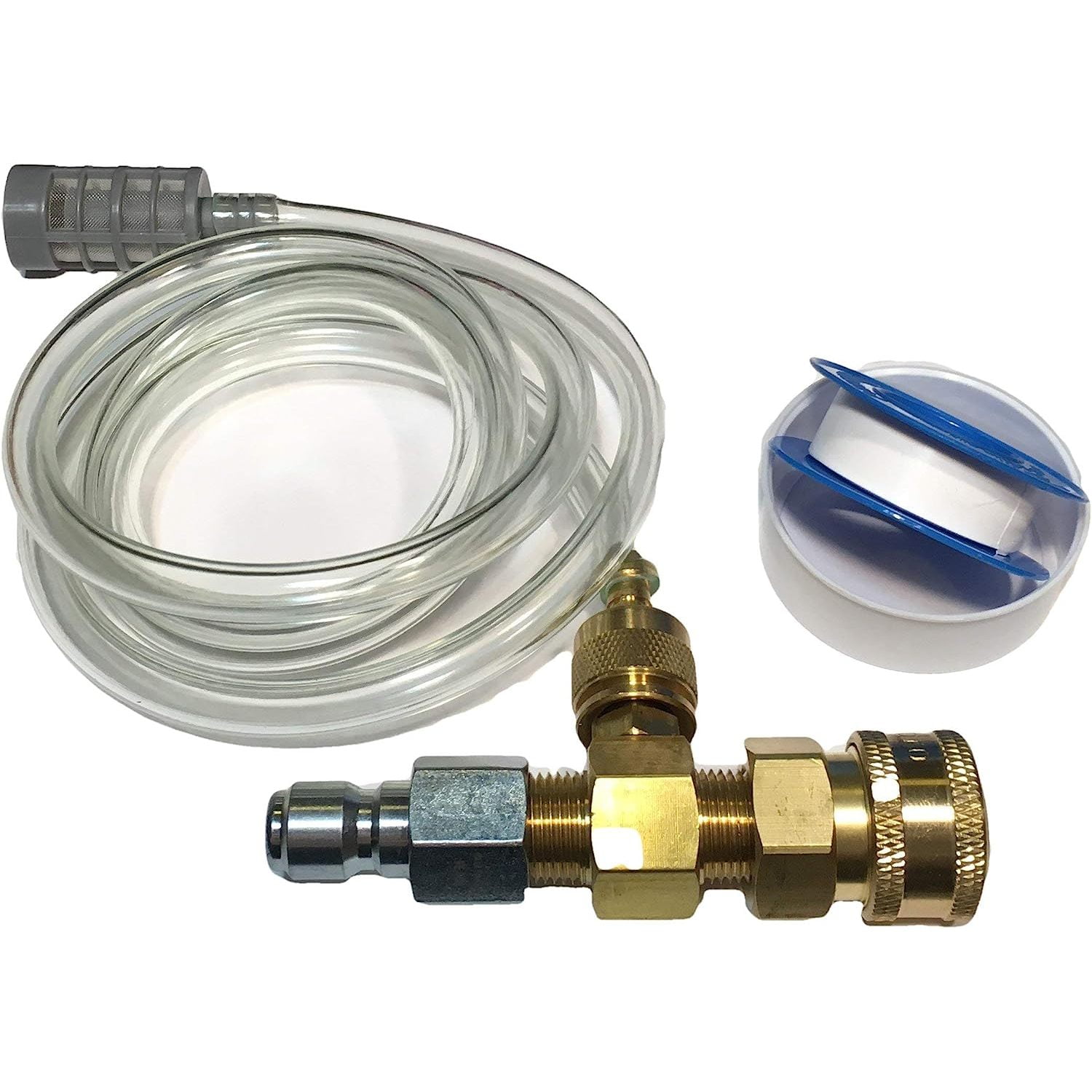 HElectQRIN Brand Pressure Washer Chemical Soap Kit Adjustable Down ...