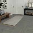 Lxcreat Vinyl Flooring Peel and Stick Flooring Tile, 1mm, 35.4-in x 6 ...