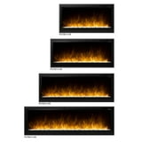 Dimplex 60-Inch Built-In Slim Electric Fireplace, 4-Inch Depth, Multi ...
