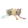 SmartyKat Fun, Cute, Fuzzy Skitter Critters Catnip Filled Mice Cat Toys, Set of 3 - Walmart.com