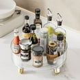 Mosiee For 360 Rotating Tray Spice Rack Pantry Cabinet Turntable With ...