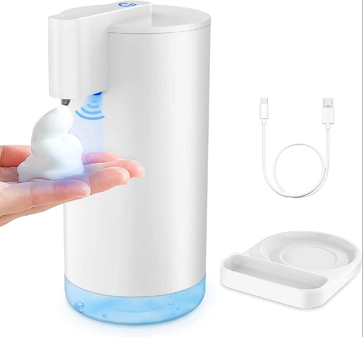 Touchless Automatic Foaming Soap Dispenser: Electric Countertop Soap ...