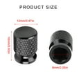 Pair Bike Valves Caps Stylish Aluminum Tire Valves Caps Corrosions ...