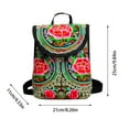 Hovmgk Ethnic Style Embroidered Small Backpack, Yunnan Embroidered ...