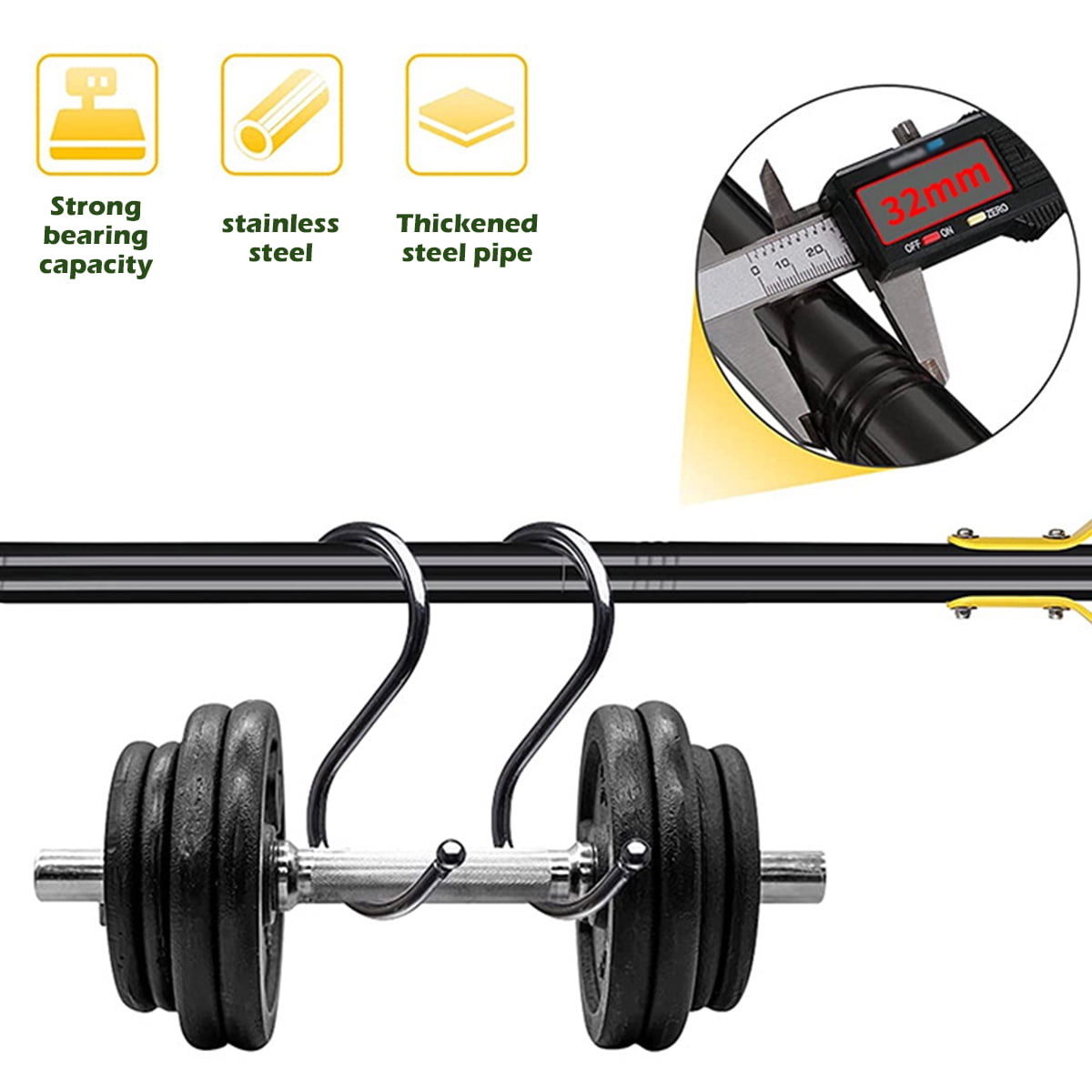 Buy Daruoand Garden Hoe Tool 47 Inch Stainless Steel Sharp Stirrup Loop ...