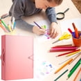 Art Portfolio Folder Large Capacity Picture Album Storage Book Portable ...
