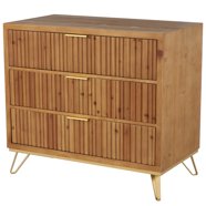 Free Shipping! Creative Co-Op MDF & Fir Wood Cabinet with 3 Drawers ...