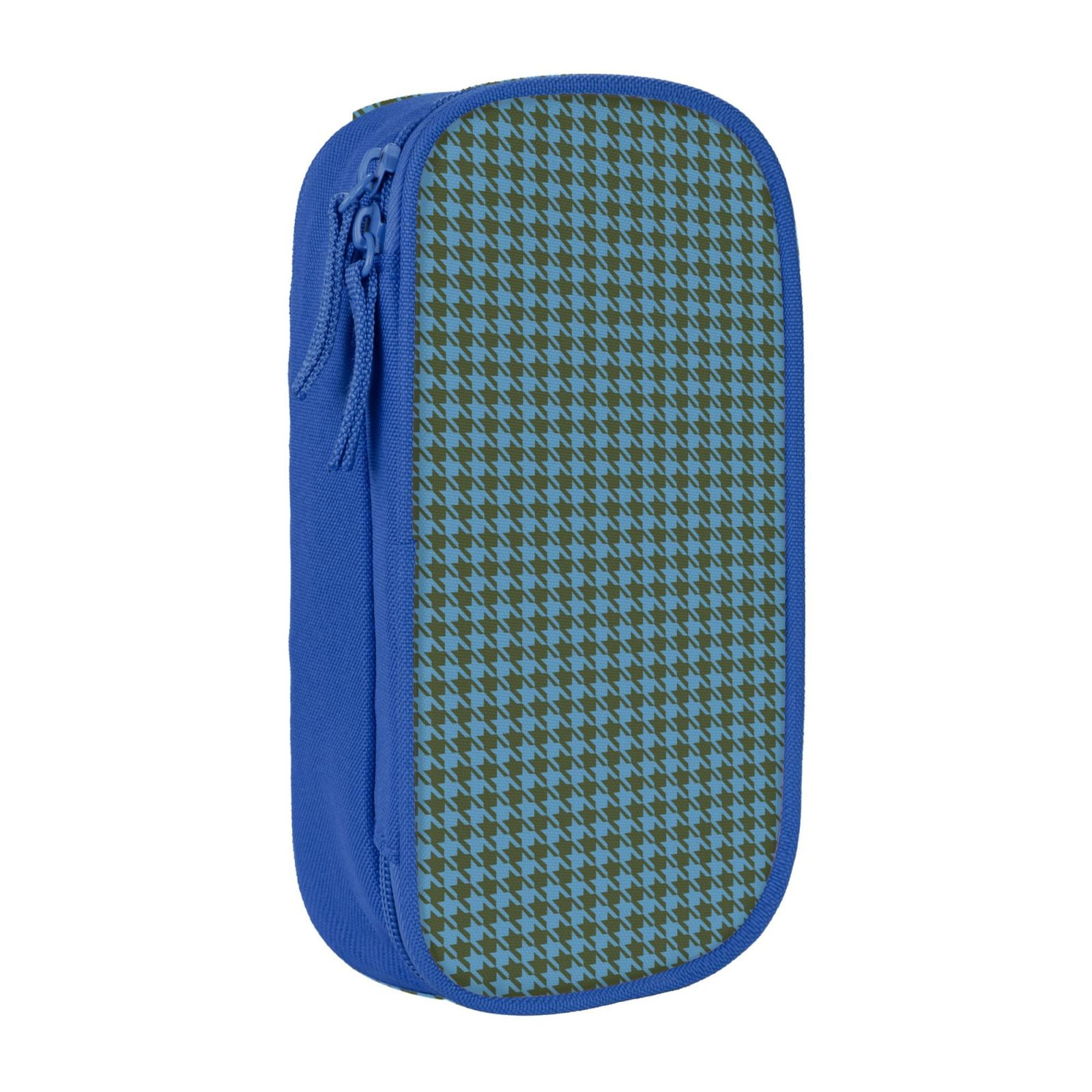 XMXY Houndstooth Checkered Pencil Case Cute Aesthetic, Portable Pencil ...