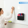 AGCAN Magnetic Pen Holder for Whiteboard Refrigerator Locker Organizer 2 Pack Black - Walmart.com