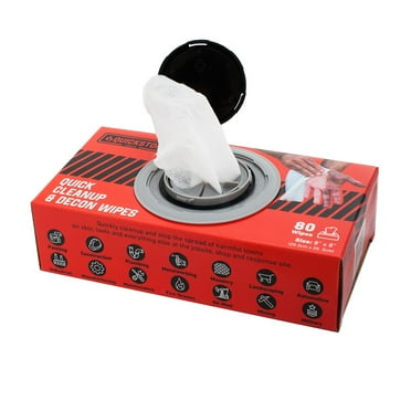 Grease Monkey Wipes Multi-Purpose, Heavy Duty Cleaning Wipes Canister ...